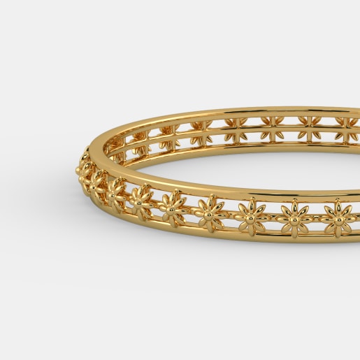 Buy 50+ 22k Gold Bangle Designs Online in India 2019 | BlueStone.com