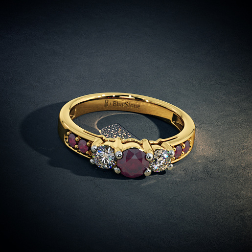 Buy 150+ Ruby Rings Online | BlueStone.com - India's #1 Online ...