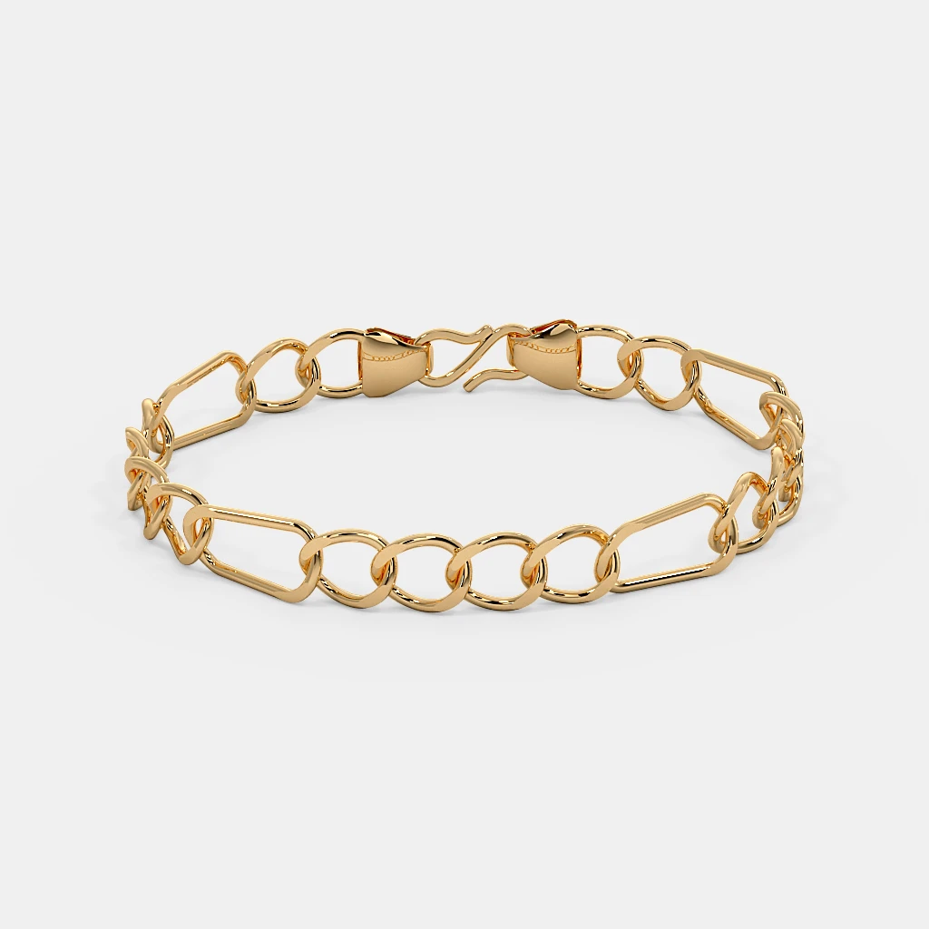 The Tressia Chain Bracelet | BlueStone.com