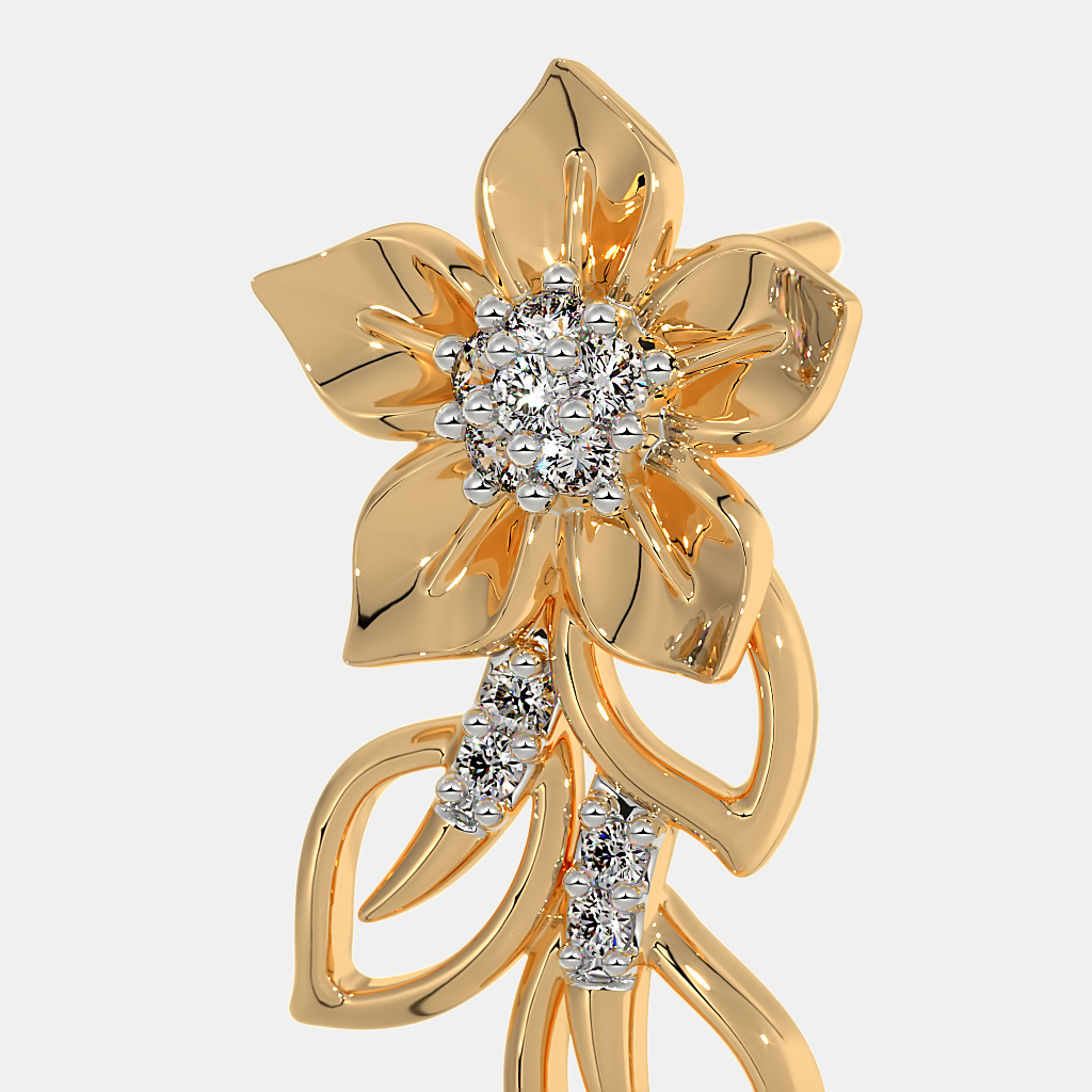 The Hinaya Stud Earrings | BlueStone.com