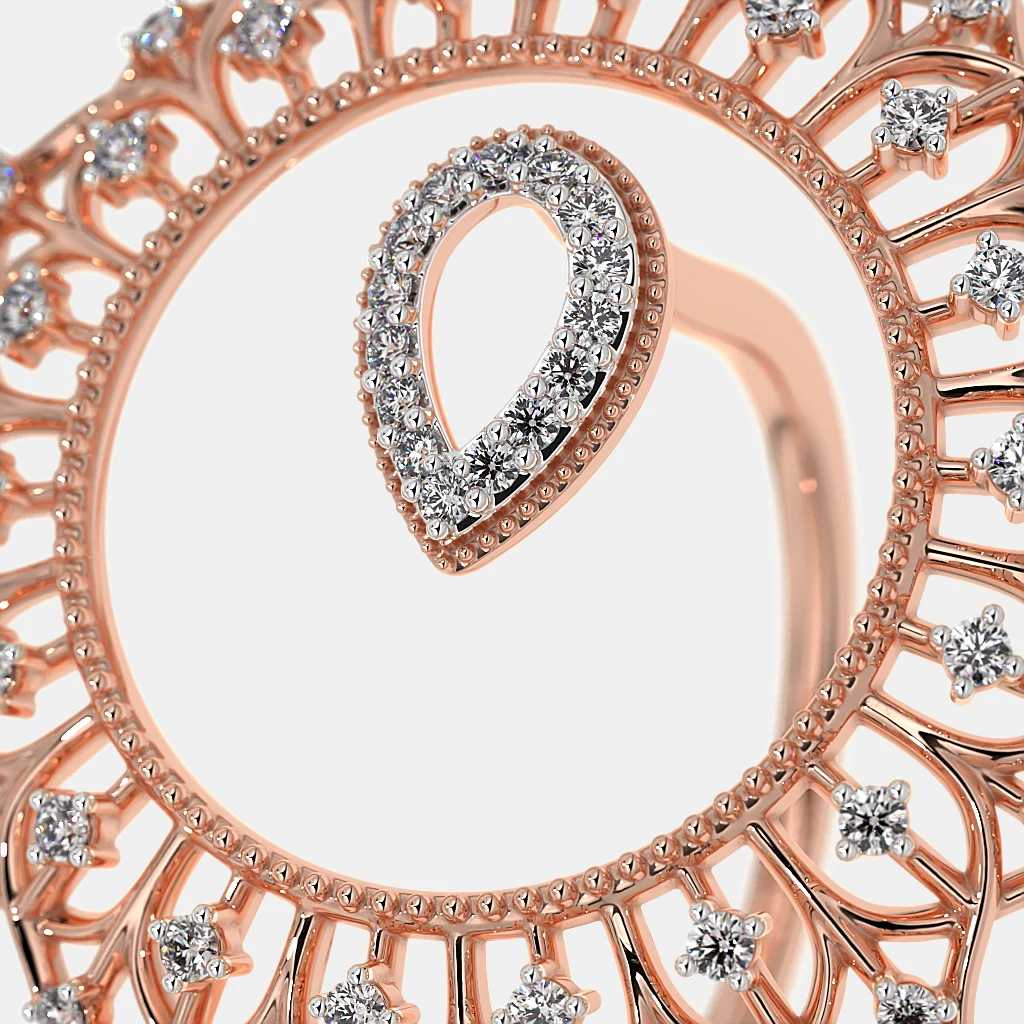 The Rose Petal Ring | BlueStone.com