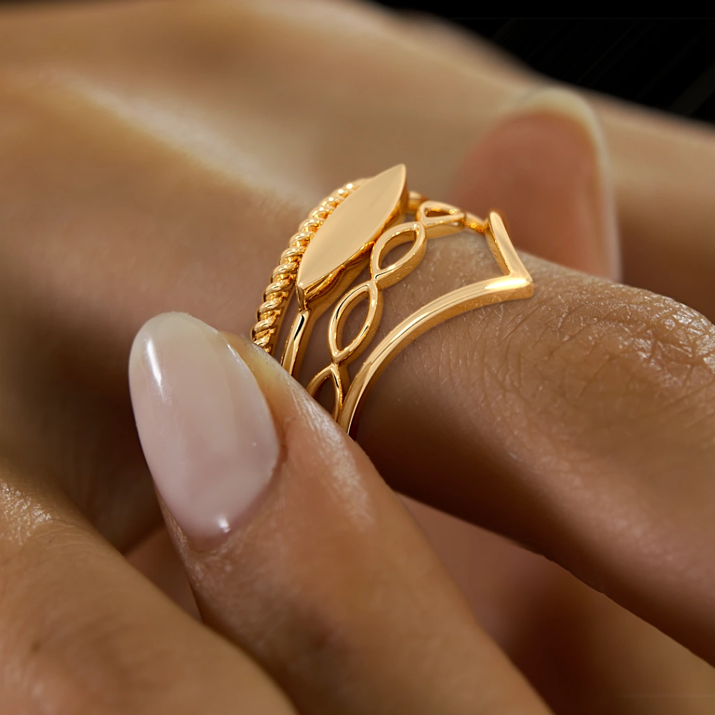 The Alchemy Stackable Ring | BlueStone.com