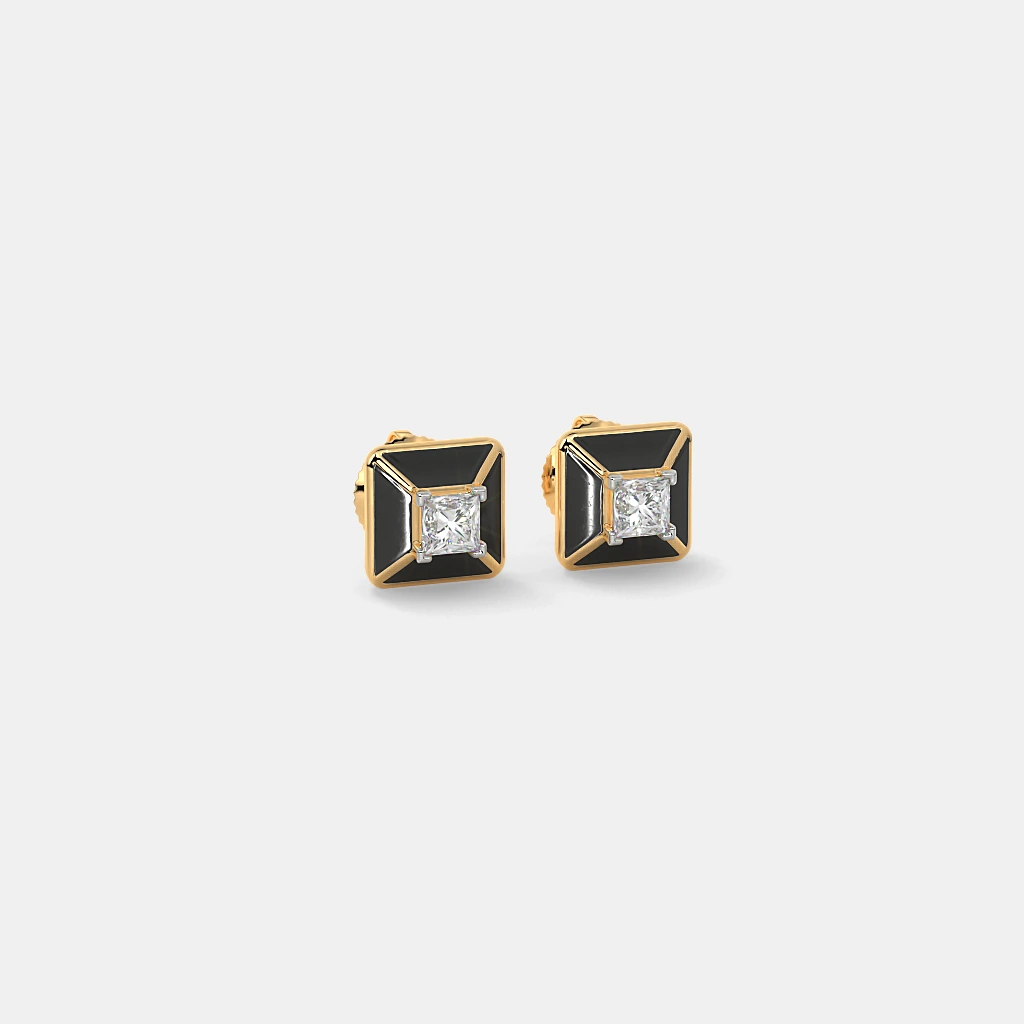The Pehar Stud Earrings | BlueStone.com