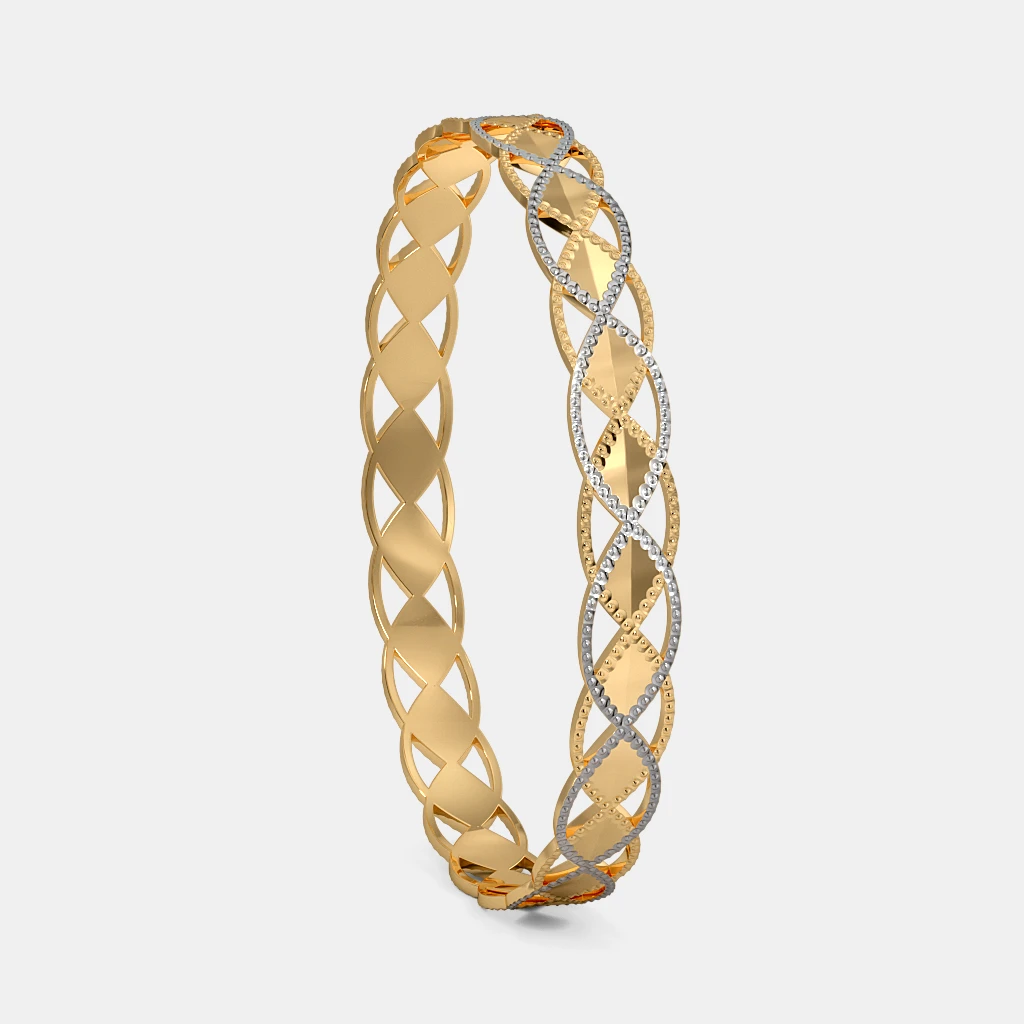 The Culminate Round Bangle | BlueStone.com