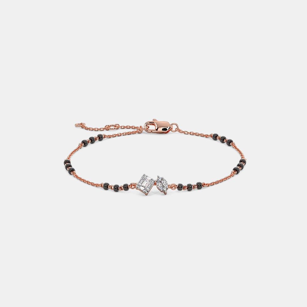 The Jharvion Mangalsutra Bracelet | BlueStone.com