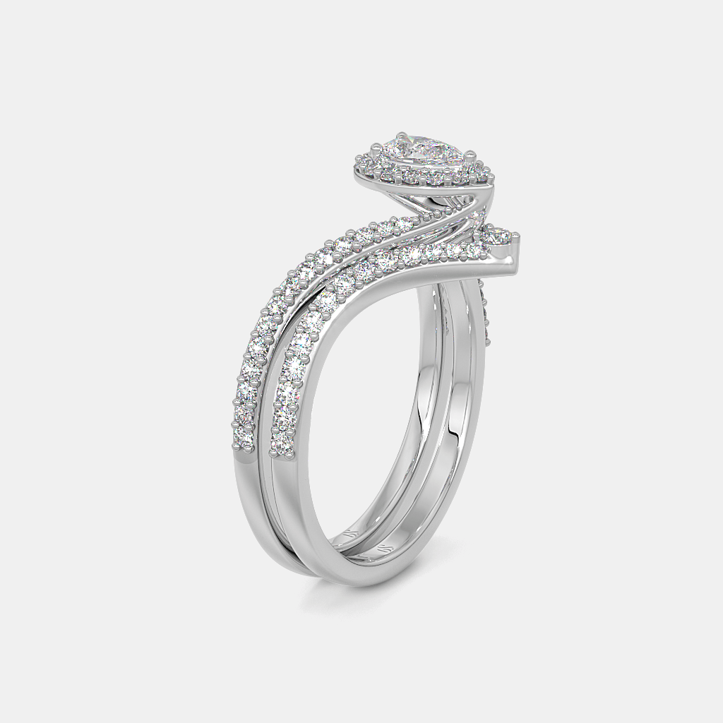 The Aimer Bridal Ring Set | BlueStone.com