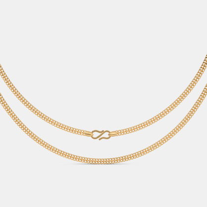 The Stryka Gold Chain | BlueStone.com