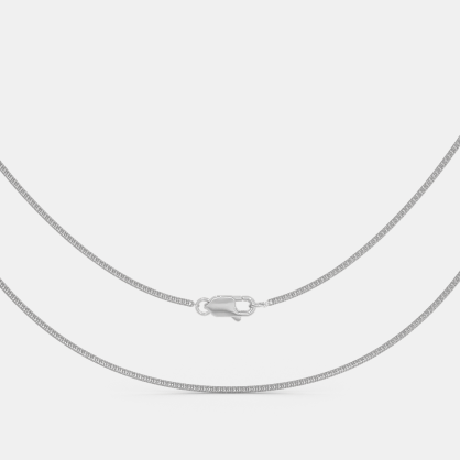 The Doku Platinum Chain | BlueStone.com