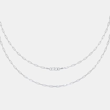 The Auner Platinum Chain | BlueStone.com