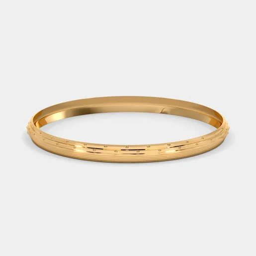 Buy Men's Gold Bangles Designs Online | BlueStone.com - India's #1 ...
